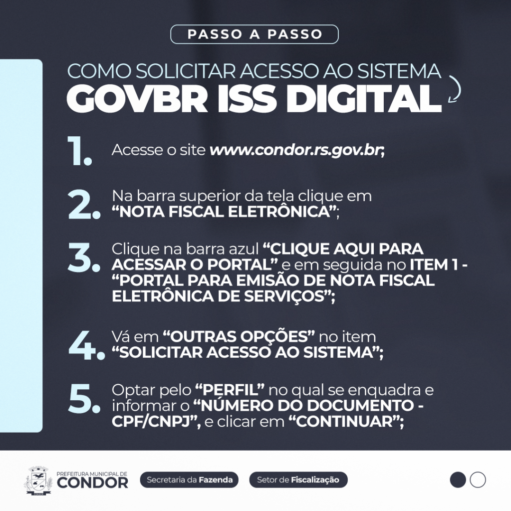 GOVBR ISS Digital: confira no passo a passo como solicitar acesso no ...